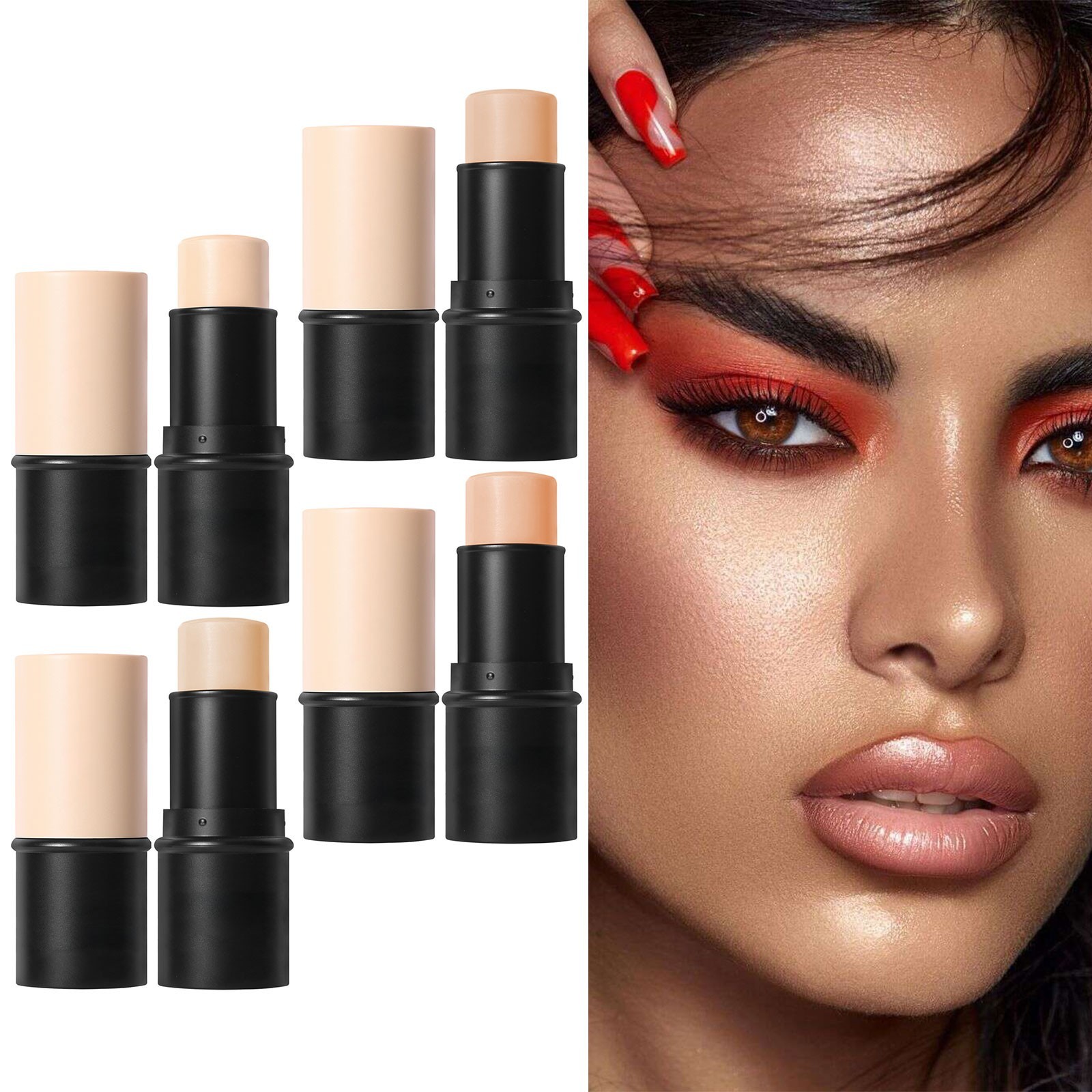 Waterproof Concealer Concealer Foundation Stick Oil Control Natural